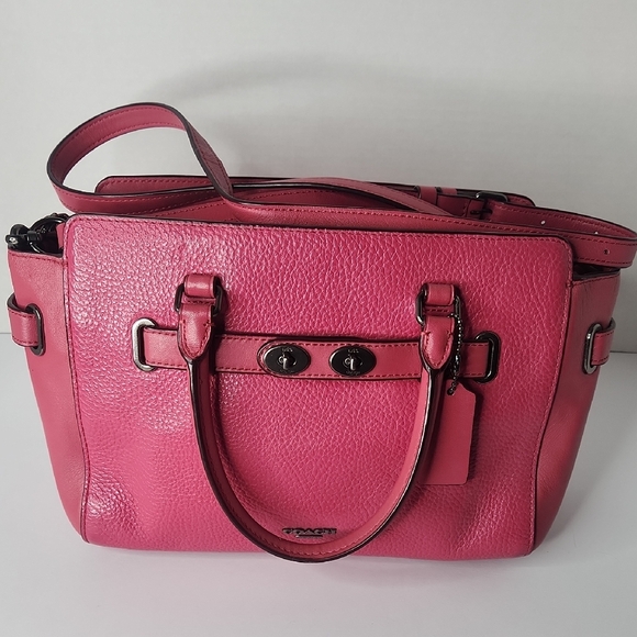 Coach | Bags | Coach F55665 Mini Blake Carryall Pebble Leather ...